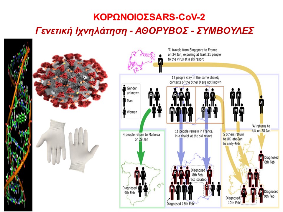 ΚΟΡΩΝΟΙΟΣ SARS-CoV-2: Γενετική Ιχνηλάτηση - ΑΘΟΡΥΒΟΣ - ΣΥΜΒΟΥΛΕΣ ...